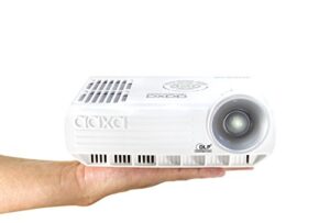 aaxa m4 mobile led projector with 90 minute battery life, wxga 1280x800 resolution, 800 lumens, dtv onboard, 20,000 hour led