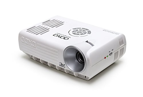 AAXA M4 Mobile LED Projector with 90 Minute Battery Life, WXGA 1280x800 Resolution, 800 Lumens, DTV Onboard, 20,000 Hour LED