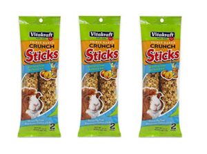 vitakraft fruit stick guinea pig treat [set of 3]