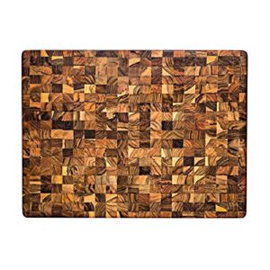 BUTCHER BLOCK RECTANGLE CUTTING BOARD (L)