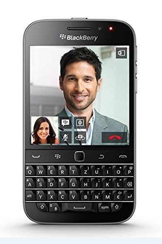 Blackberry Classic Q20 SQC100-1 - QWERTZ Keypad - Factory Unlocked, International Version - Dark Black