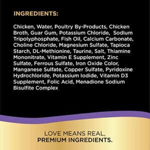 SHEBA PERFECT PORTIONS Paté Adult Wet Cat Food Trays (24 Count, 48 Servings), Savory Chicken Entrée, Easy Peel Twin-Pack Trays