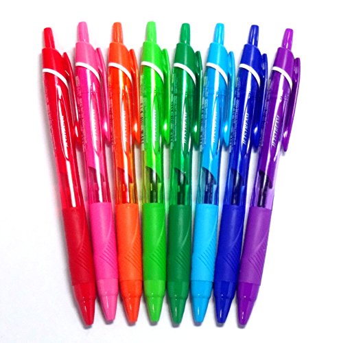 Uni Jetstream Color Ballpoint Pen, 0.5 mm, 8 colors set (Japan Import) [Komainu-Dou Original Package]