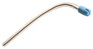 primo dental products seclbl saliva ejectors, clear with blue tip (pack of 100)