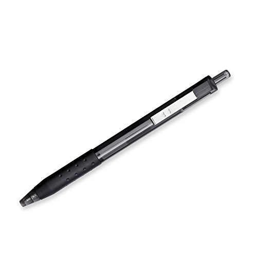 Paper Mate® InkJoy™ 300 RT Retractable Pens, Medium Point, 1.0 mm, Clear Barrel, Black Ink, Pack Of 36