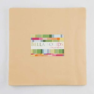 bella solids tan junior layer cake 20 10-inch squares moda fabrics 9900jlc 13