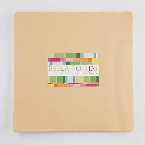 Bella Solids Tan Junior Layer Cake 20 10-inch Squares Moda Fabrics 9900JLC 13