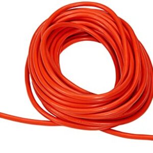 Amazon Basics 50-Foot 3-Prong Vinyl Indoor/Outdoor Extension Cord - 13 Amps, 1625 Watts, 125 VAC, Orange