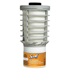 scott essential continuous air freshener refill, citrus, 48 ml cartridge, 6/carton