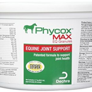 Dechra Phycox Max EQ Joint Support Granules for Horses, 2700 g