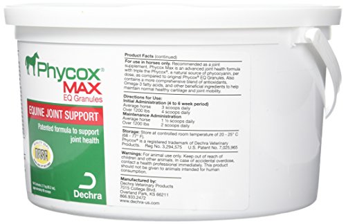 Dechra Phycox Max EQ Joint Support Granules for Horses, 2700 g