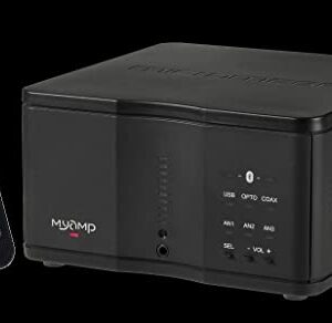 micromega - MyAmp Integrated Amplifier/DAC/Headphone Amp in Black