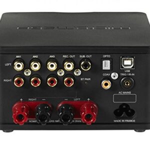 micromega - MyAmp Integrated Amplifier/DAC/Headphone Amp in Black