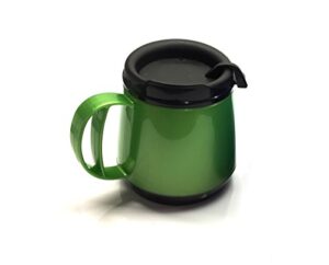 thermoserv foam insulated wide body mug, 20-ounce, harvest green