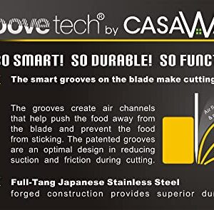 casaWare 5-Inch Cheese/Santoku Knife