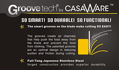 casaWare 5-Inch Cheese/Santoku Knife