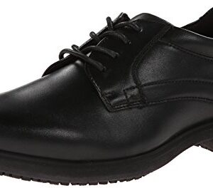 Nunn Bush Men’s Sherman Slip-Resistant Work Shoe Oxford,9.5 Medium US,Black