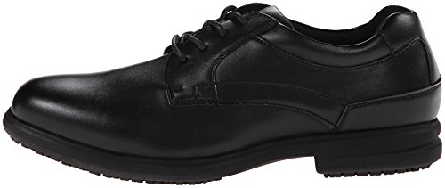 Nunn Bush Men’s Sherman Slip-Resistant Work Shoe Oxford,9.5 Medium US,Black