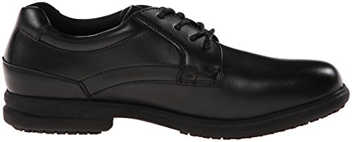 Nunn Bush Men’s Sherman Slip-Resistant Work Shoe Oxford,9.5 Medium US,Black