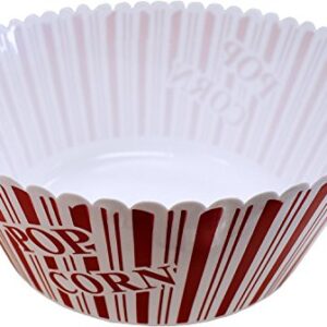 Popcorn Serving Bowl Large 10" X 4.75"- Set of 2 Tubs