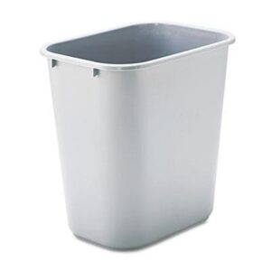 7-gal medium soft wastebasket [set of 2] color: gray