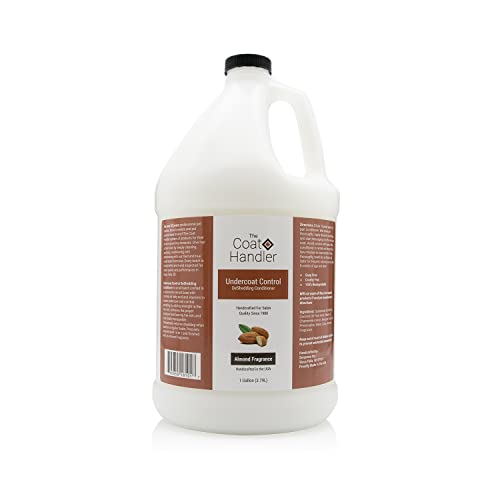 The Coat Handler Undercoat Control Deshedding Conditioner, 1 Gallon - Combats and Reduces Shedding, Undercoat Removal, Omega 3 & 6 Rich, Vitamin E Infused