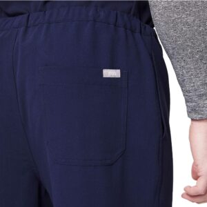 FIGS Pisco Basic Scrub Pants for Men – Navy Blue, Medium