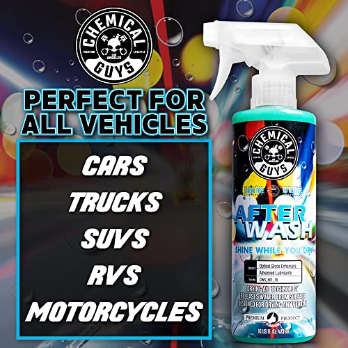 Chemical Guys CWS_801_16 After Wash Sprayable Gloss Boosting Car Wash Drying Aid (Helps Reduce Water Spots), 16 fl. Oz