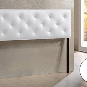 Baxton Studio Bedford Queen Sized Headboard, White