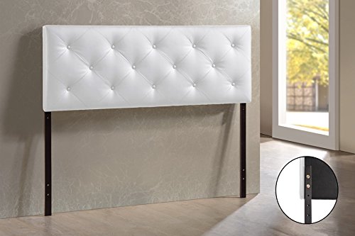 Baxton Studio Bedford Queen Sized Headboard, White