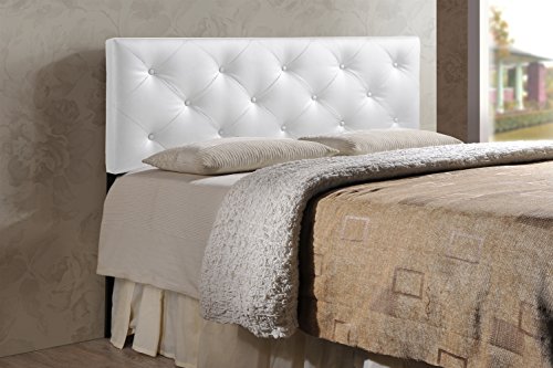 Baxton Studio Bedford Queen Sized Headboard, White