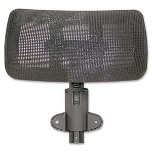 lorell hi-back chair mesh headrest,ergonomic,black