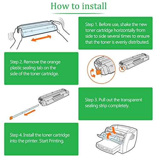 GREENCYCLE Replacement 13A Q2613A Toner Cartridge Compatible for HP Laserjet 1300 Laserjet 1300n Printer