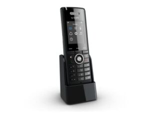 snom m65 professional dect-mobilteil (250 stunden standby, 2 zoll 176 x 220 pixel tft, sw ota-upgrade, vibrationsalarm, gürtelclip, beleuchtete tastatur), schwarz, 00003969