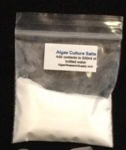 algae research supply algae culture salts spirulina alkali media, makes 500 ml, perfect for school science fairs/projects, experiments & classrooms