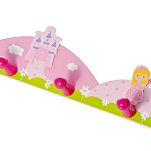 Mousehouse Gifts Princess Coat Hook Wall Hook for Girls Nursery or Bedroom Decoration