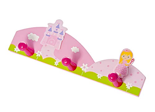 Mousehouse Gifts Princess Coat Hook Wall Hook for Girls Nursery or Bedroom Decoration