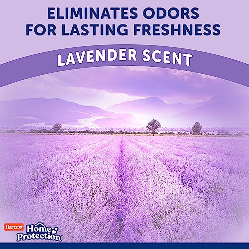 Hartz Home Protection Odor Eliminating Scented Dog Pads, Super Absorbent & Won’t Leak, Lavender Scent, Regular Size, 50 Count