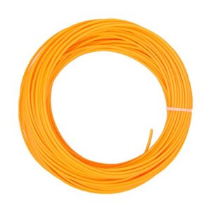 wyzworks mini 50g 3d printer filament - pla 3.00mm orange