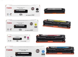 canon toner 131 set original,ic mf8280/c/w , yellow 6269b001aa ,magenta 270b001aa ,cyan 6271b001aa,black 6272b001aa