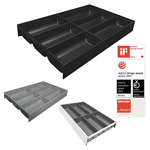 Blum Legrabox Ambia-Line Flatware Insert 20" Orion Gray ZC7S500BS3