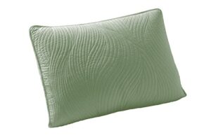 brielle stream sham set, standard, sage