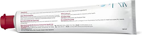 Red Seal Baking Soda Toothpaste – Neutralizes Plaque Acids, Nourishes, Protects Teeth & Gum Health Naturally & Cleans for Visibly Brighter Smile 3.5oz