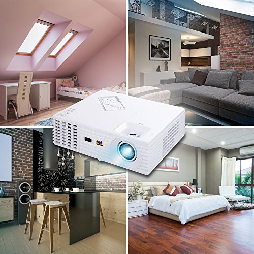 Viewsonic Full HD 3200 lumens 1920 x 1080 15000:1 3D DLP Projector PJD7822HDL