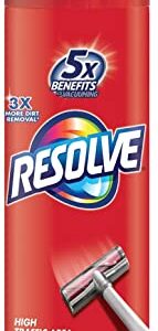 Resolve High Traffic Carpet Foam, 22 oz Can, Cleans Freshens Softens & Removes Stains (Pack of 2)