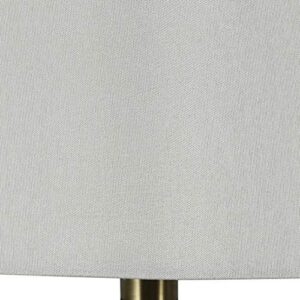 Decor Therapy Lorren Ceramic Table Lamp, Cream