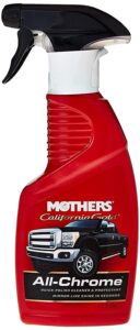 mothers 05222 california gold all chrome polish, 12 oz.