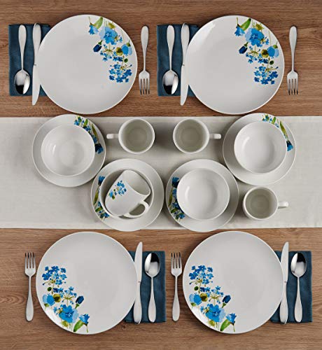 Studio Nova Painted Wildflowers 16-Piece Dinnerware Set, Service for 4