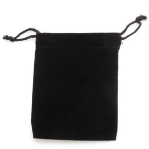 GYBest Best 50 Pack 3" X 4" Wholesale Promotion - Black Velvet Cloth Jewelry Pouches/Drawstring Bags