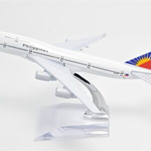 TANG DYNASTY(TM 1:400 16cm B747-400 Philippine Airlines Metal Airplane Model Plane Toy Plane Model